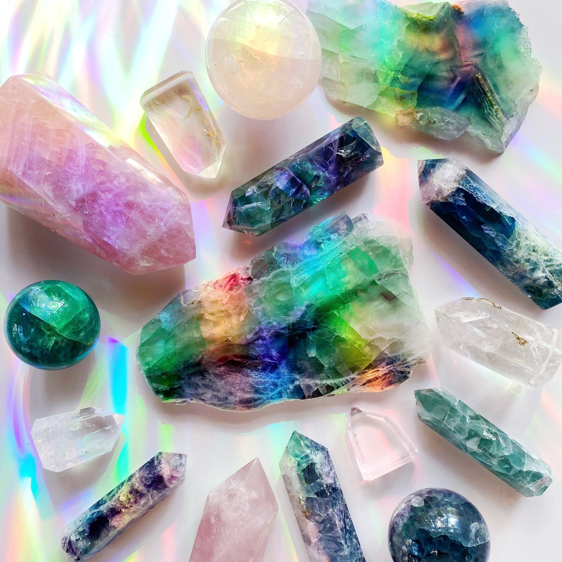 Baltic Mermaid - Crystals • Handmade Gemstone Jewelry • Rainbows