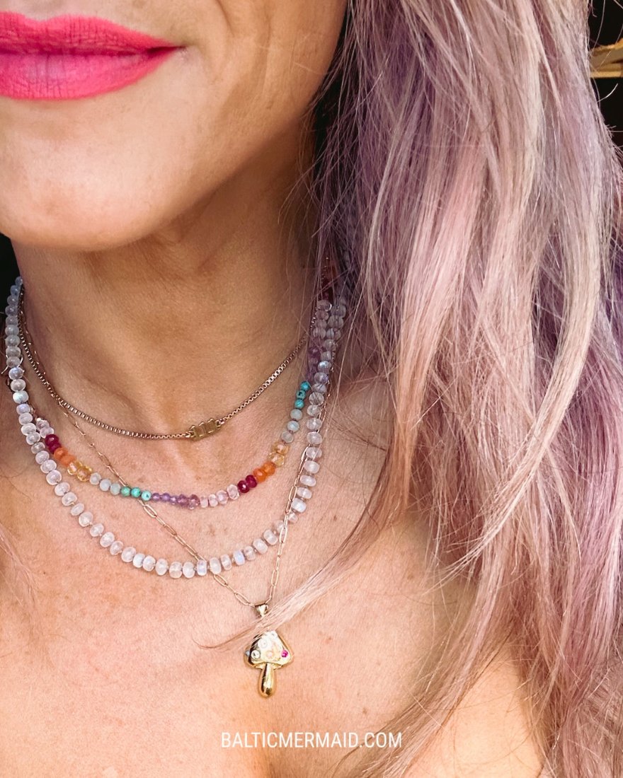 Baltic Mermaid - Crystals • Handmade Gemstone Jewelry • Rainbows