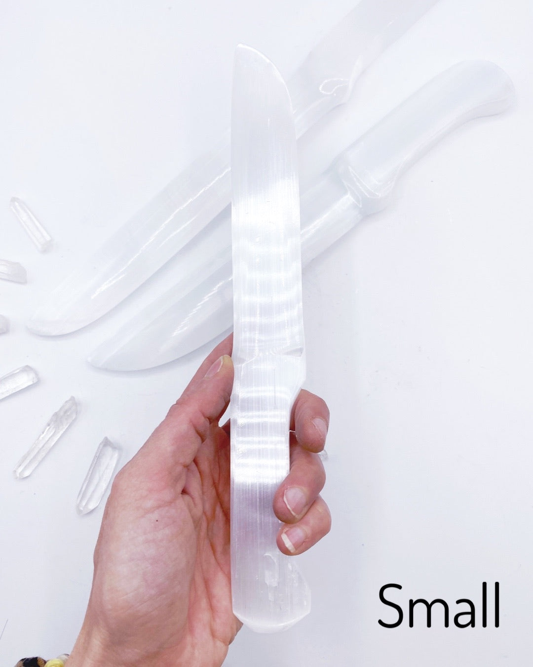 Selenite Knives/Dagger – Baltic Mermaid