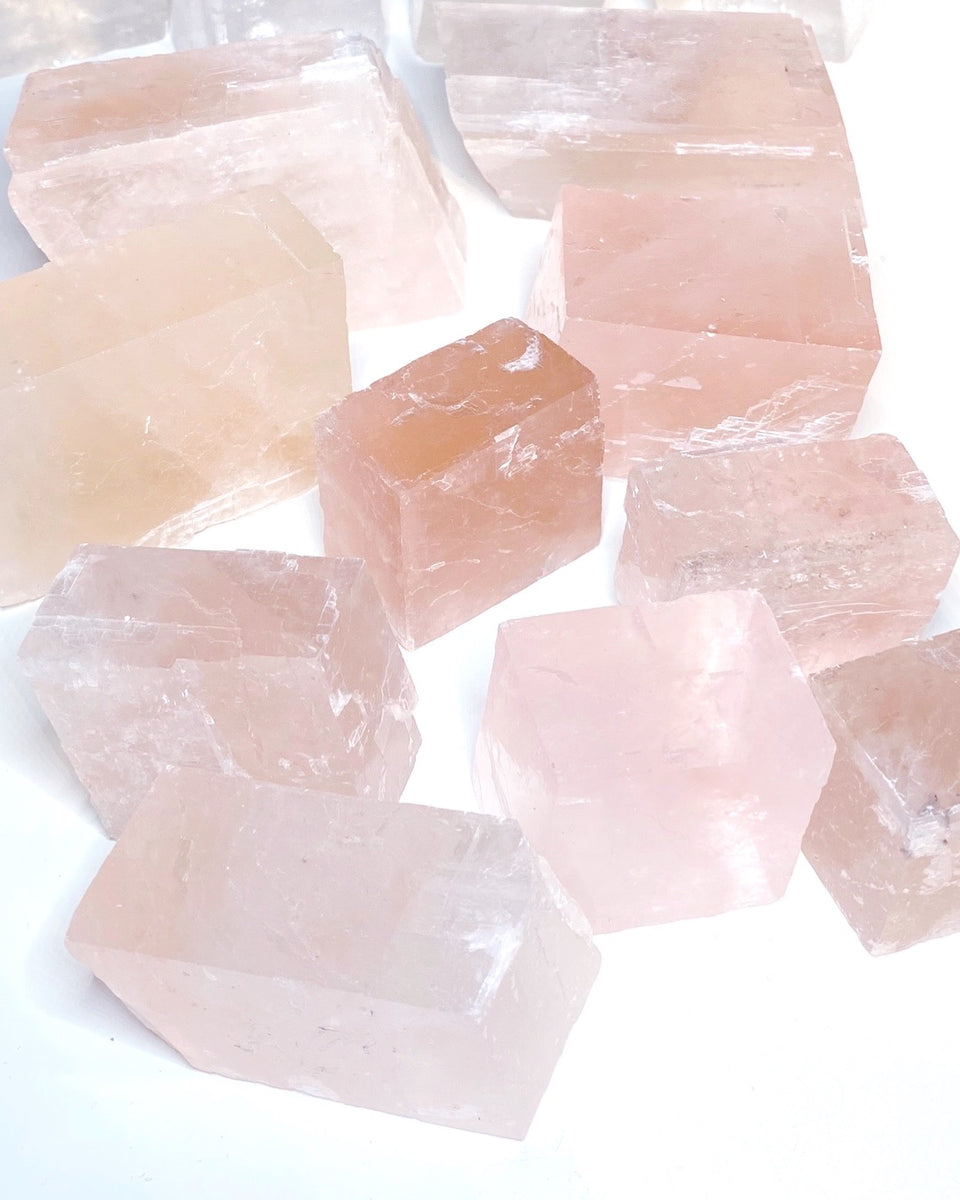 Pink Optical Calcite – Baltic Mermaid